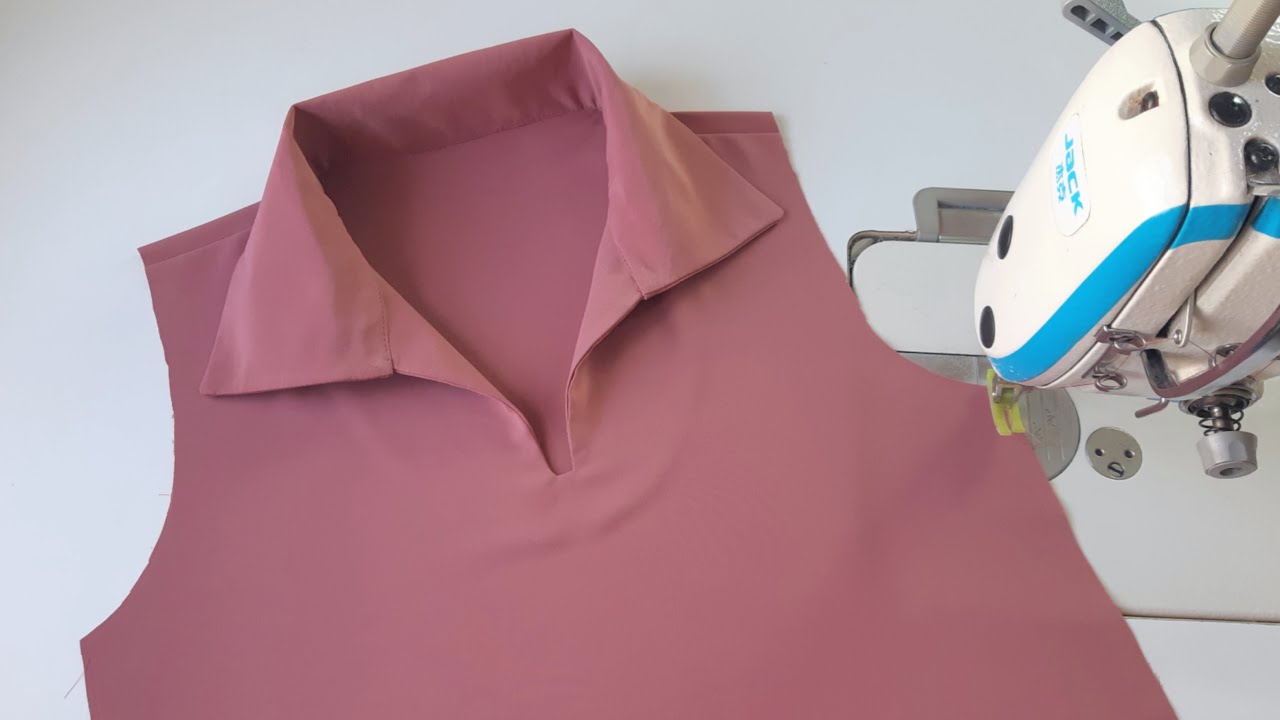 Unlocking the Secret: Sewing a neck in this shape Made Easy - YouTube