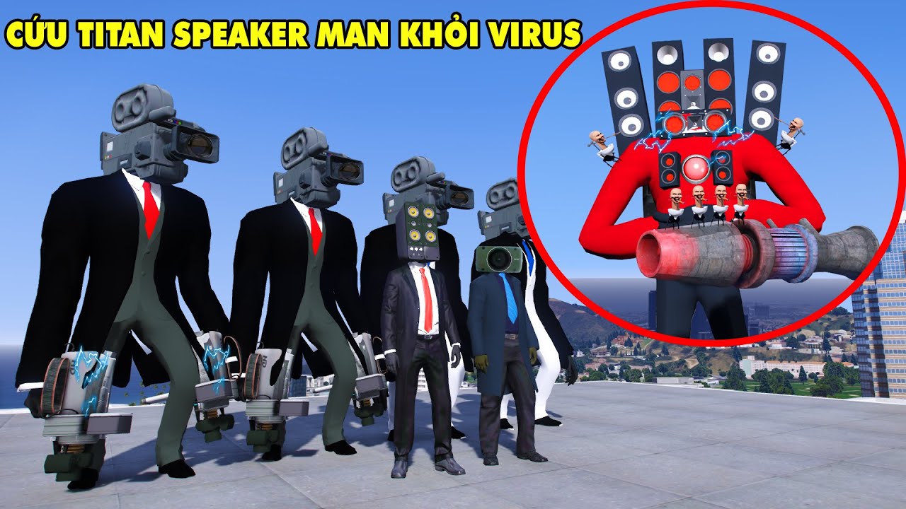 TITAN SPEAKER MAN Được Biệt Đội LARGE CAMERA MAN Giải Cứu Thoát Khỏi Ký ...
