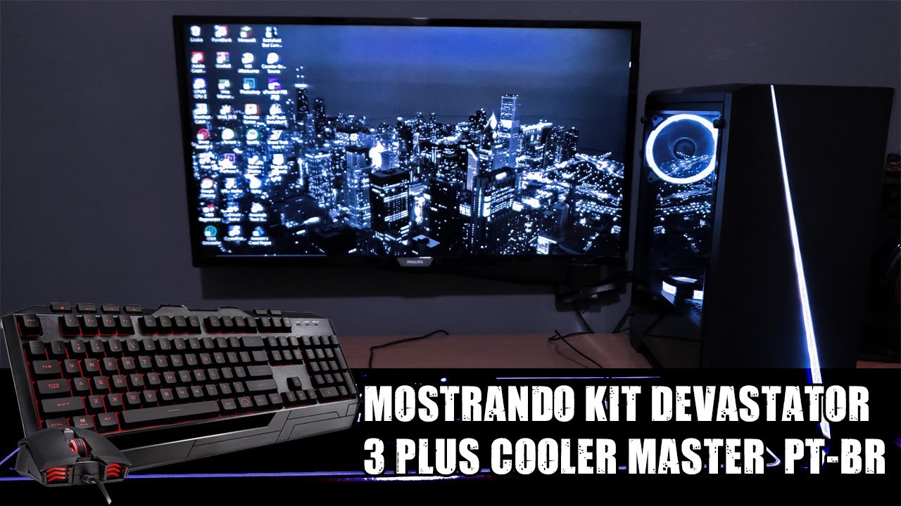 Mostrando Kit Devastator 3 Plus Cooler Master - PT-BR - YouTube
