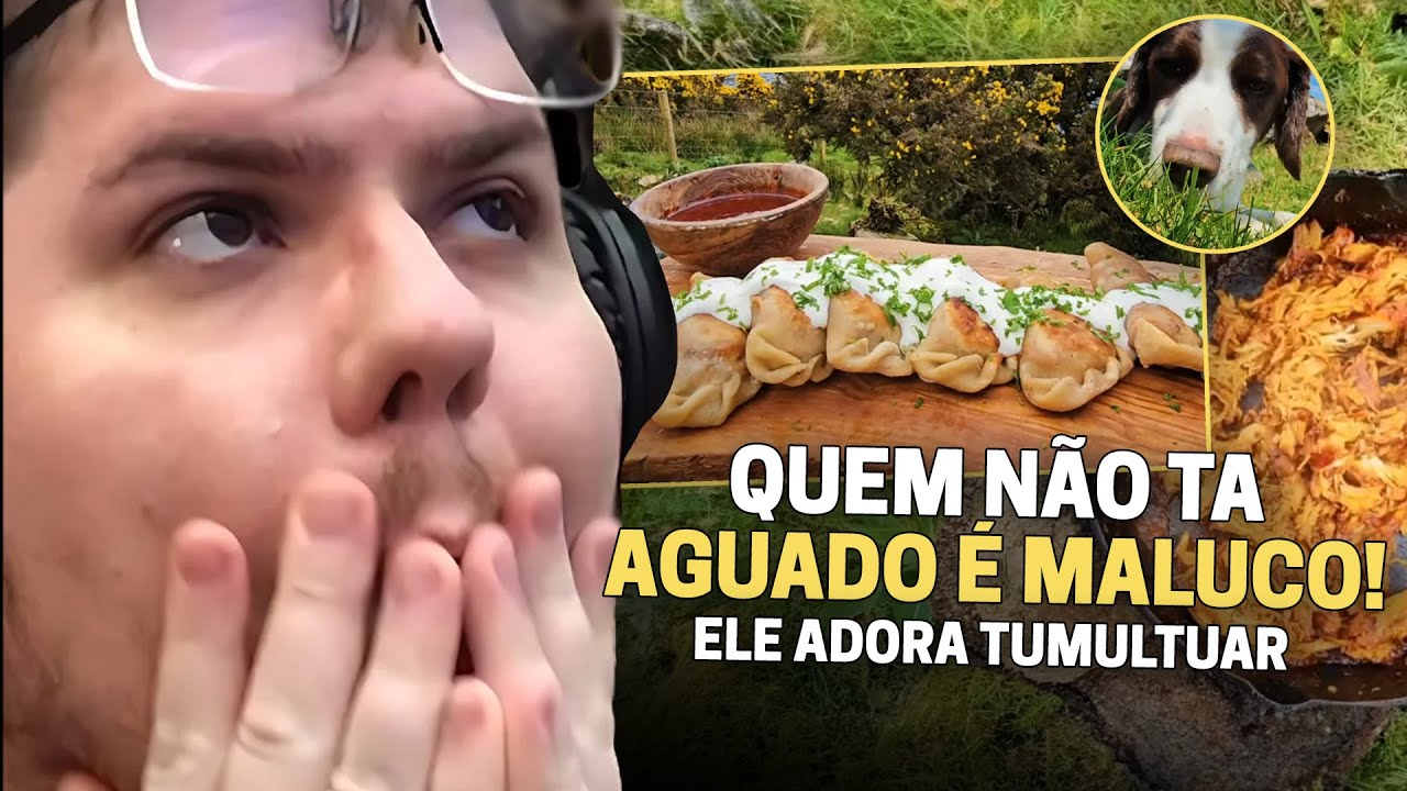 CASIMIRO REAGE: FAZENDO DUMPLINGS DE FRANGO NO MEIO DA FLORESTA ...