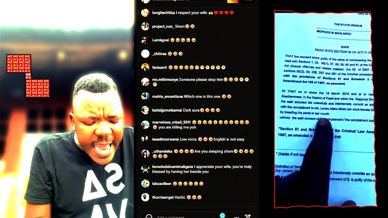 VIDEO: TOL ASS MO Reads Out Lerato Moloi's Statement on Instagram Live ...