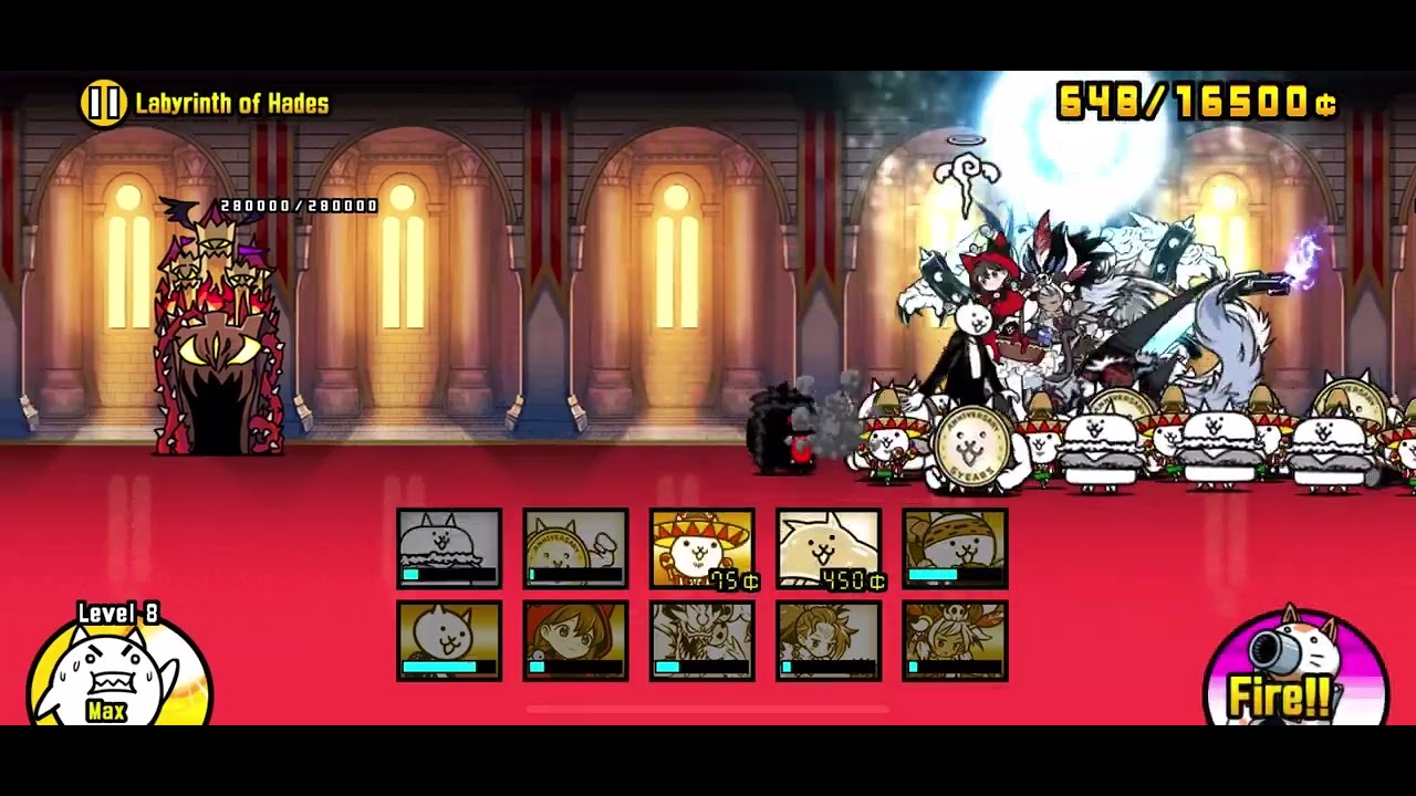 The Battle Cats - Labyrinth of Hades (4 Star) - YouTube