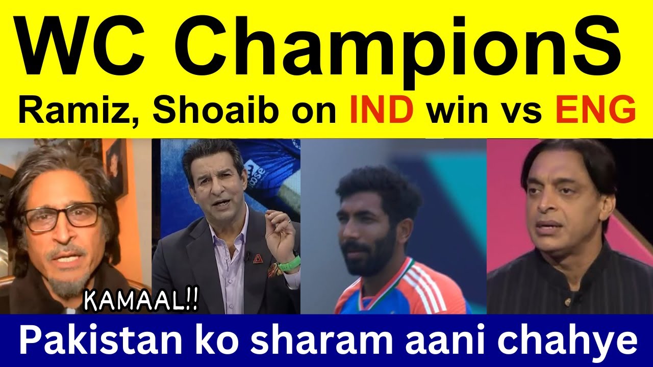 Ramiz Raja & Shoaib Akhtar on Ind win by 68 runs vs ENG | Pak Media ...