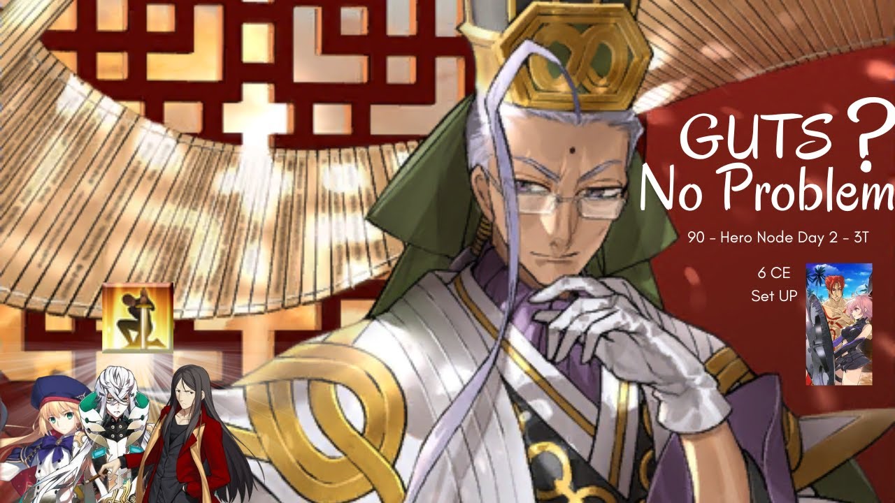 3T 90 Hero Node 6 CE - Land of Shadows Battleground Blitz - FGO NA ...