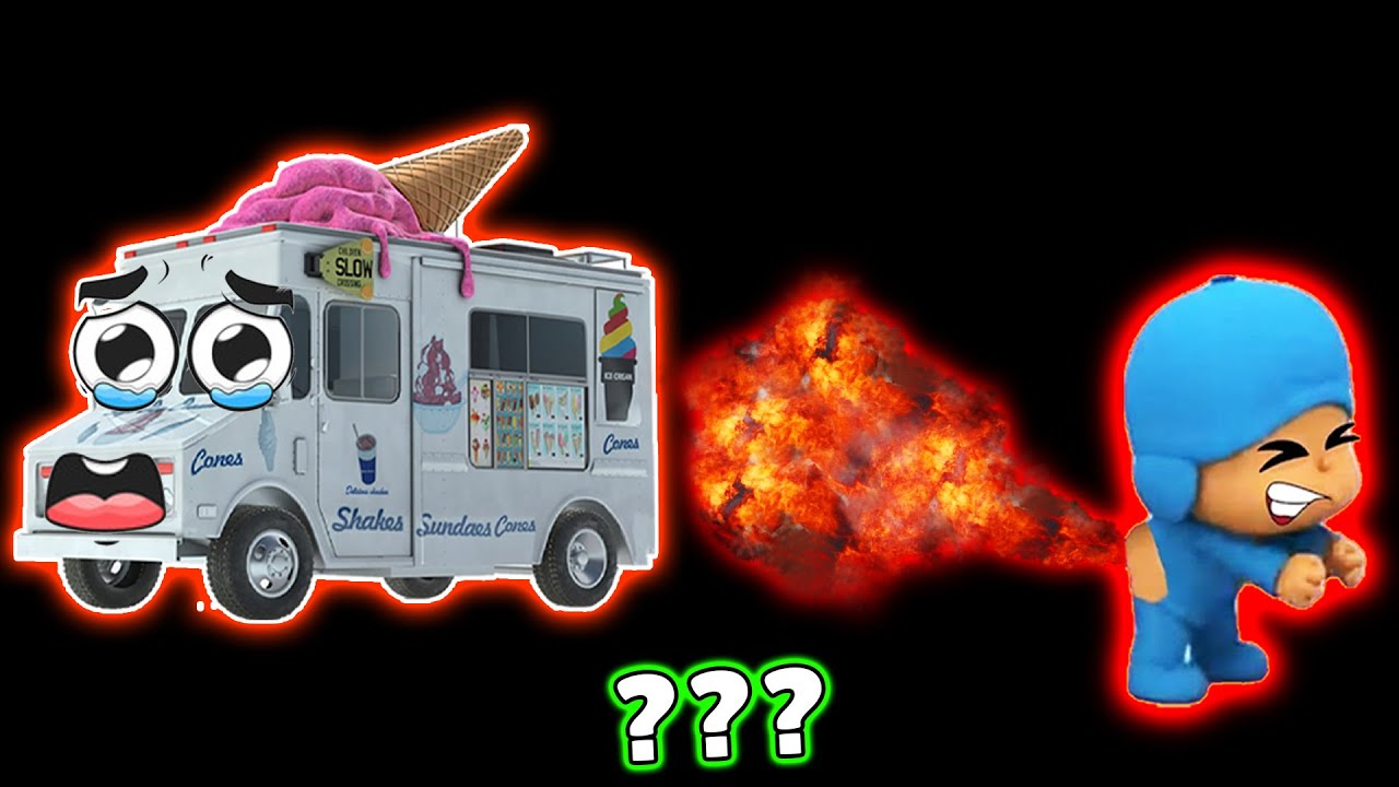 Pocoyo Fart & Ice Cream Truck Crying Sound Variations in 52 Seconds ...
