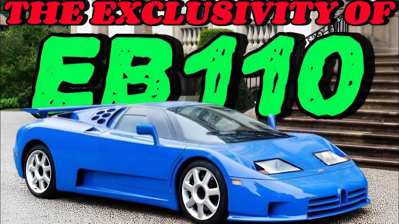 Bugatti EB110 GT – The ’90s Supercar That Revived a Legend - YouTube