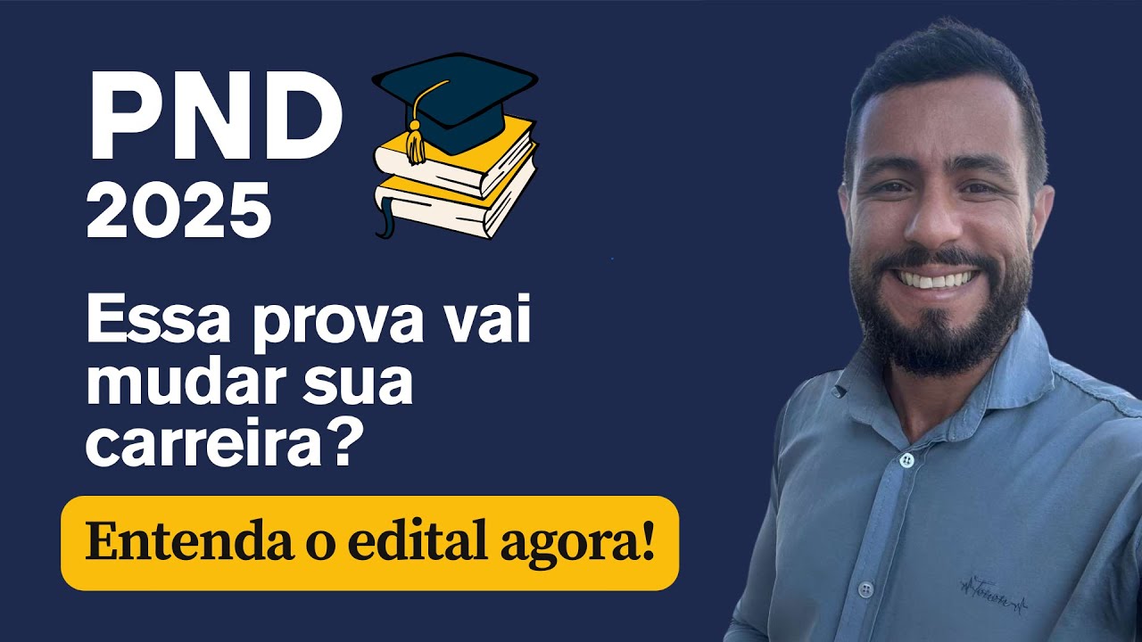 PND para Professores -Tudo que você precisa saber do Edital - YouTube