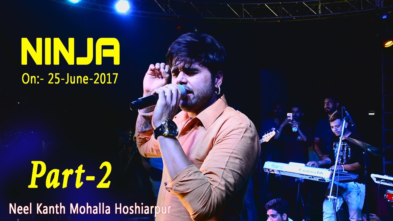 Ninja Singer Heart Touching Performance (Part -2) At Neel Kanth ...