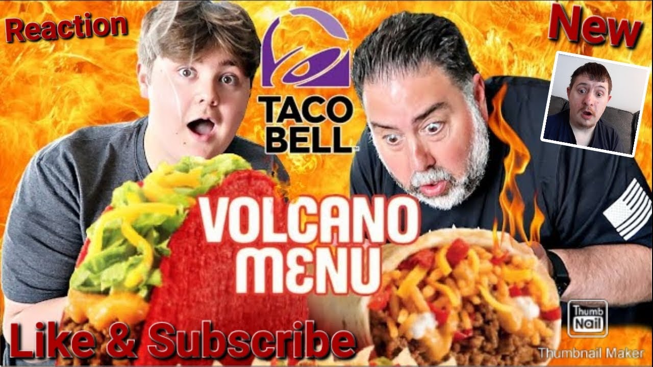 [Reaction] Taco Bell Volcano Menu Items Return for 2023 | Volcano Taco ...