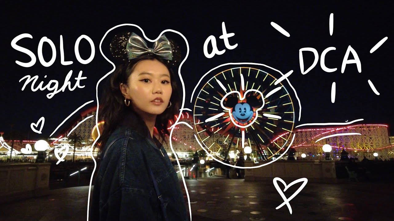 Spend a night at DCA with me ALONE for the first time - YouTube