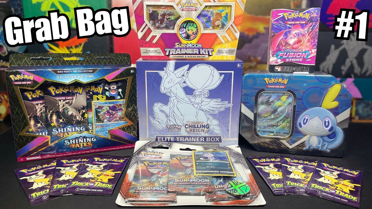 Pokémon Grab Bag #1 - YouTube