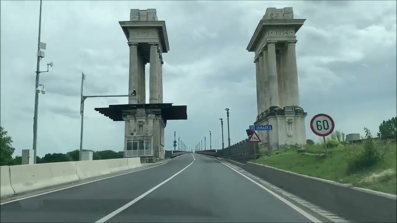 ENTERING FROM ROMANIA TO BULGARIA, GIURGIU TO RUSE BORDER CROSSING ...