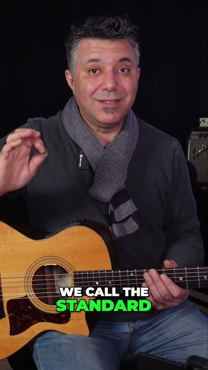 Different Ways to Tune Your Guitar - Standard Tuning - YouTube