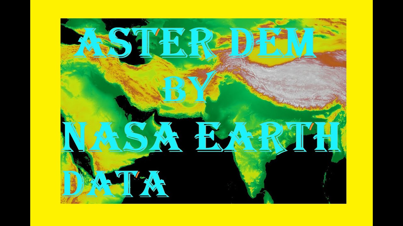 Download ASTER DEM by NASA Earth data - YouTube