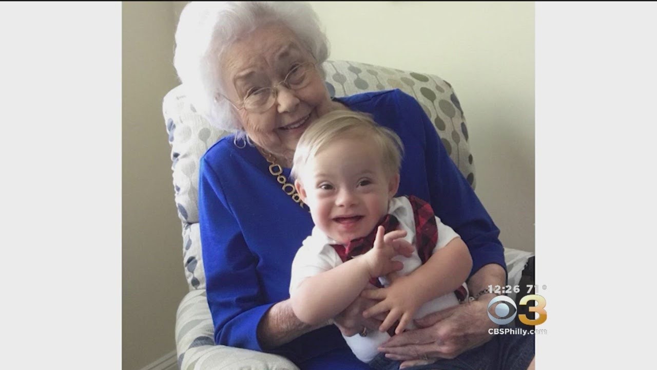 Original Gerber Baby Meets Newest Gerber Baby - YouTube