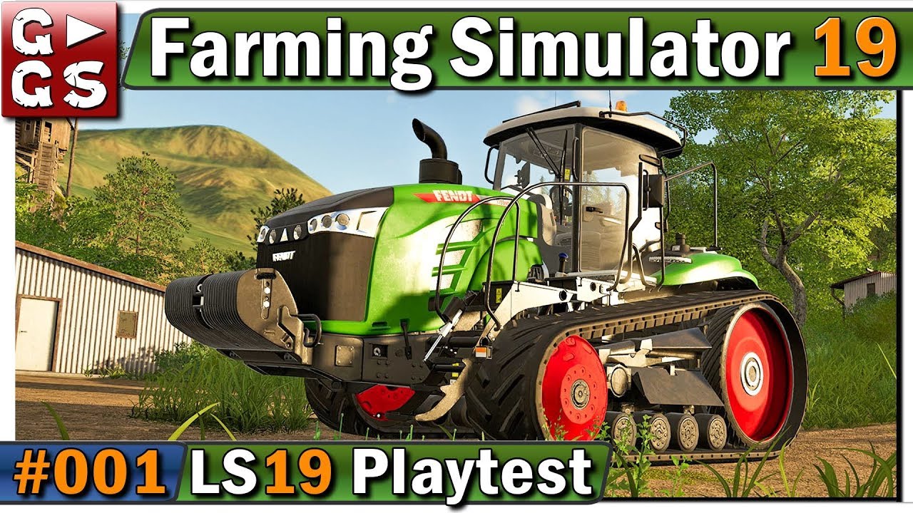 LS19 PLAYTEST Es geht los! 🚜 LANDWIRTSCHAFTS SIMULATOR 19 | FS19 - YouTube
