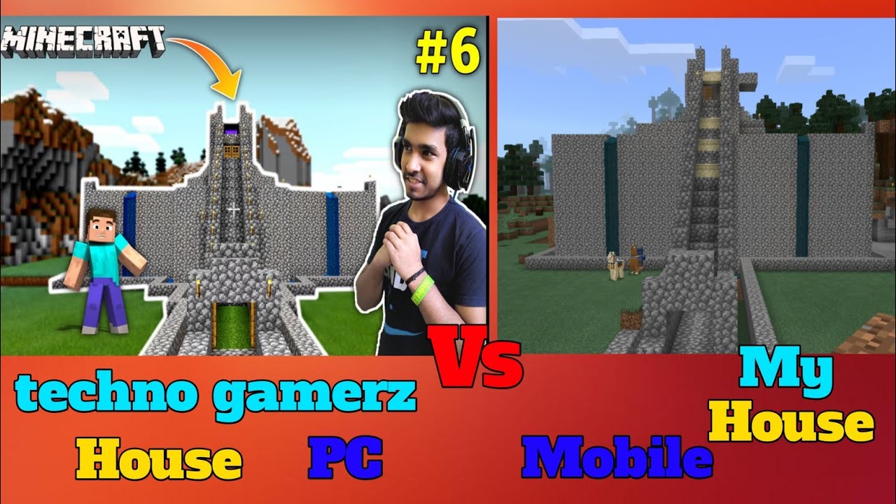 techno gamerz Minecraft house copy Techno gamerz same to same house ...