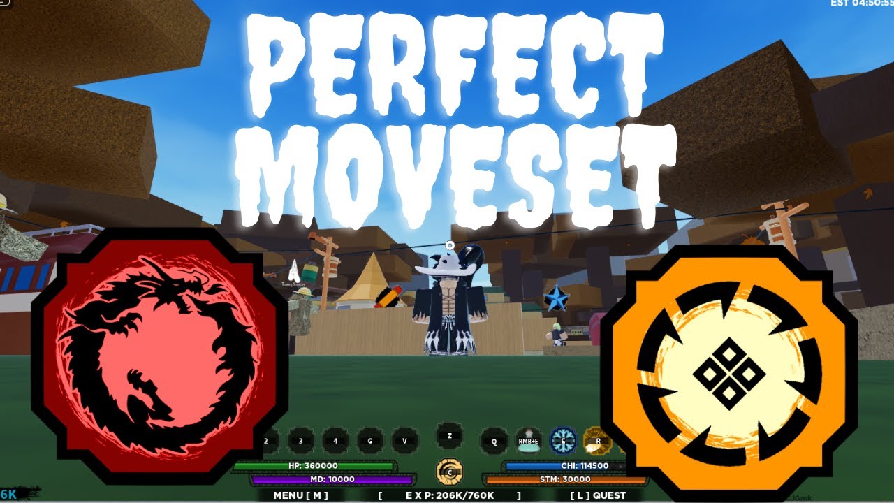 How To Make The Perfect Moveset In Shindo LIfe... - YouTube