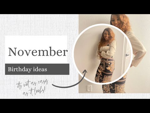 November Birthday Party Ideas! - YouTube
