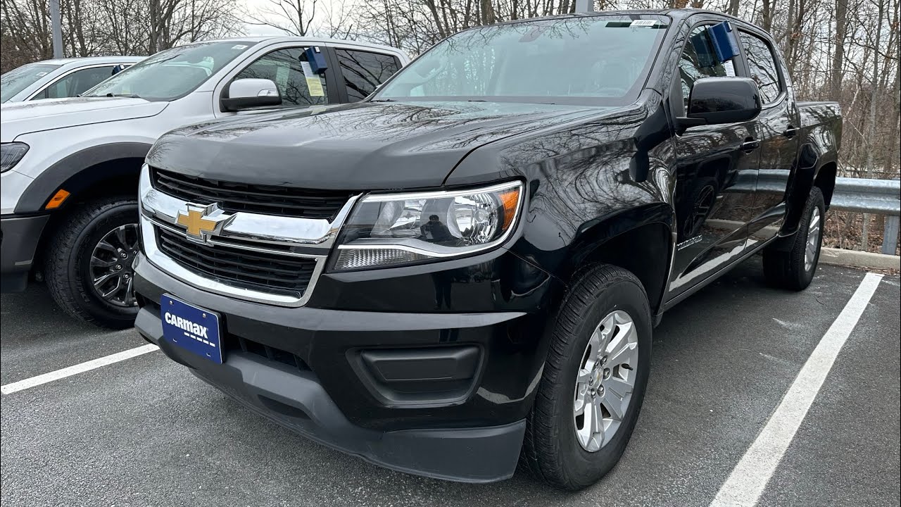 2020 Chevrolet Colorado LT horn - YouTube