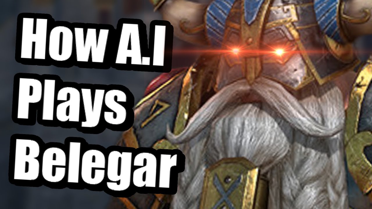 How A.I plays Belegar Ironhammer - YouTube
