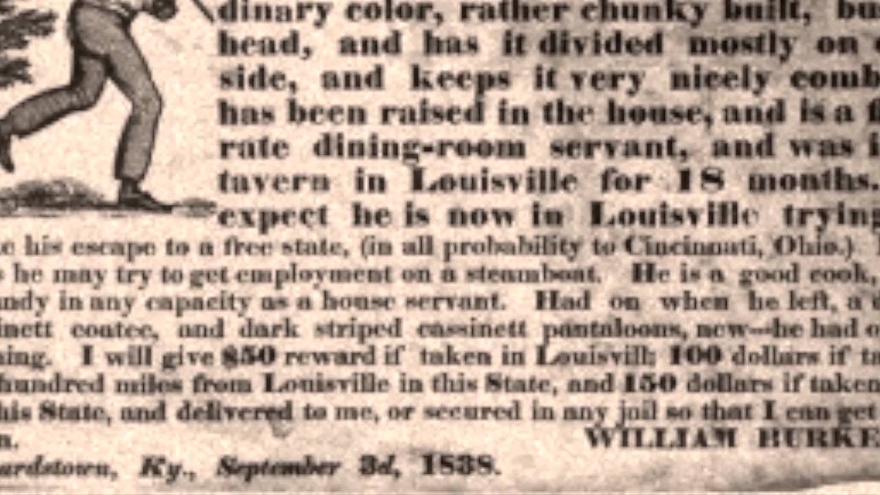 An Ex-Slave Catcher's Narrative Trailer - YouTube