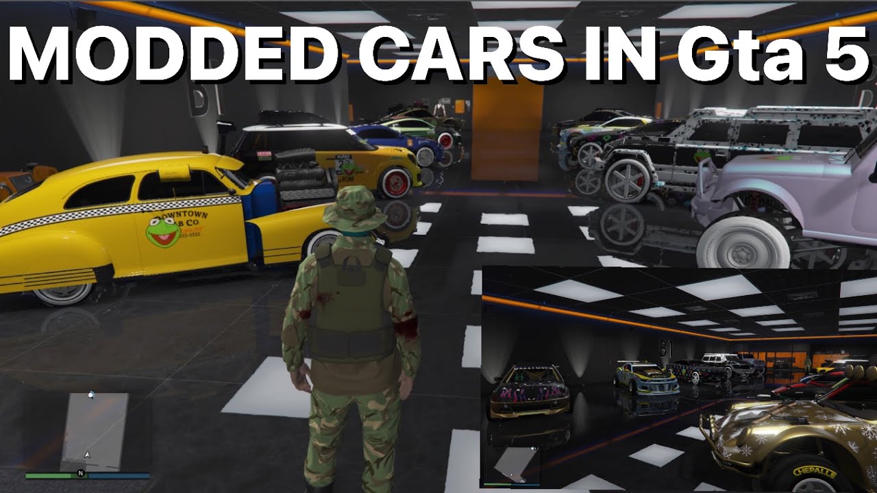 Gta 5 | Modded cars Garages - YouTube