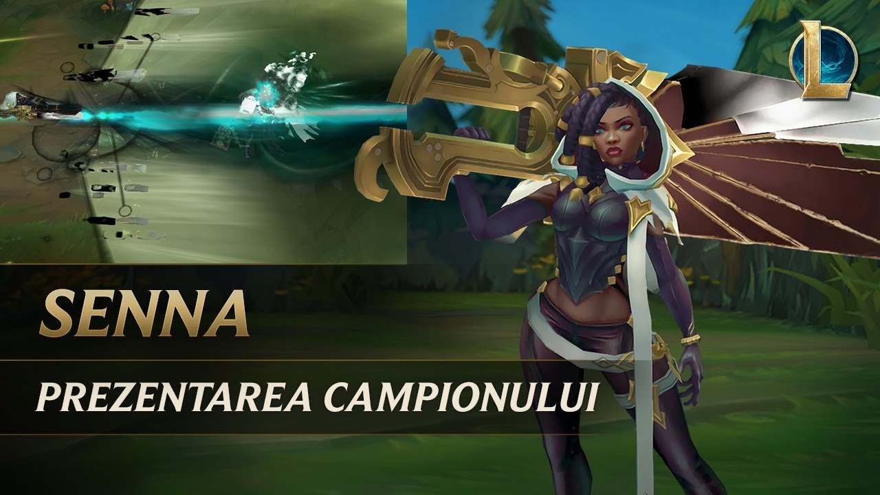 Prezentarea campionului Senna | Gameplay – League of Legends - YouTube