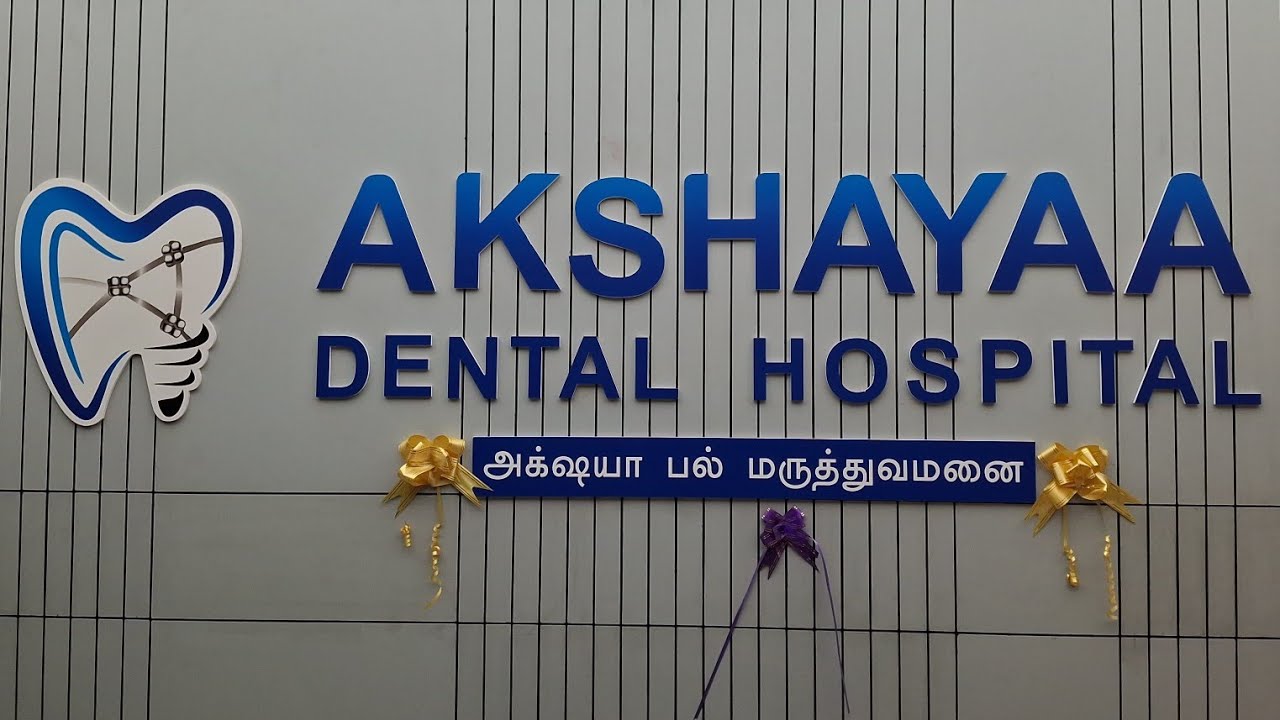 Akshaya Dental Hospital : Vit - YouTube