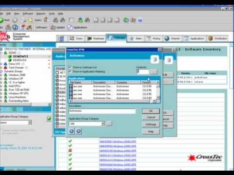 Software Asset Management - CrossTec EMS - YouTube