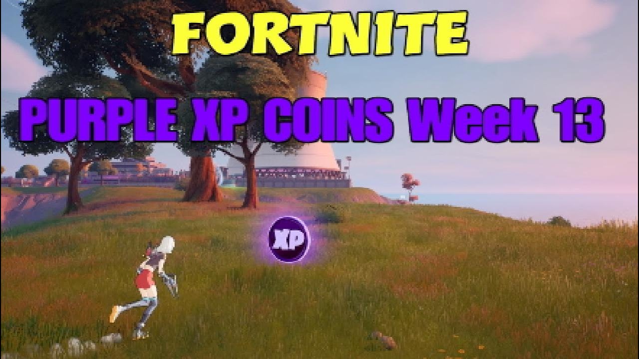 Fortnite* Purple XP Coins, Week 13 Chapter 2 Season 5. - YouTube