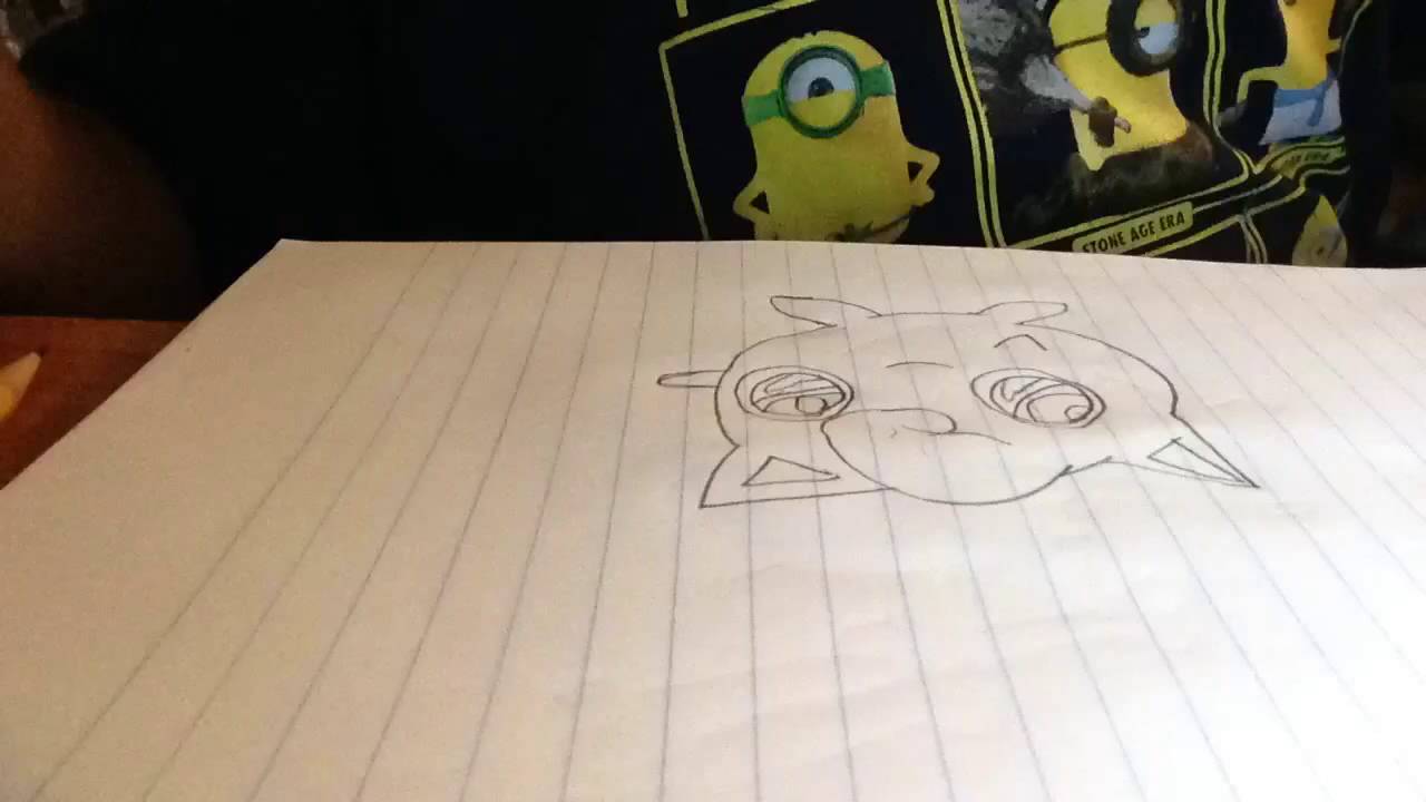 Time laps|how to draw jiggly puff from Pokemon - YouTube