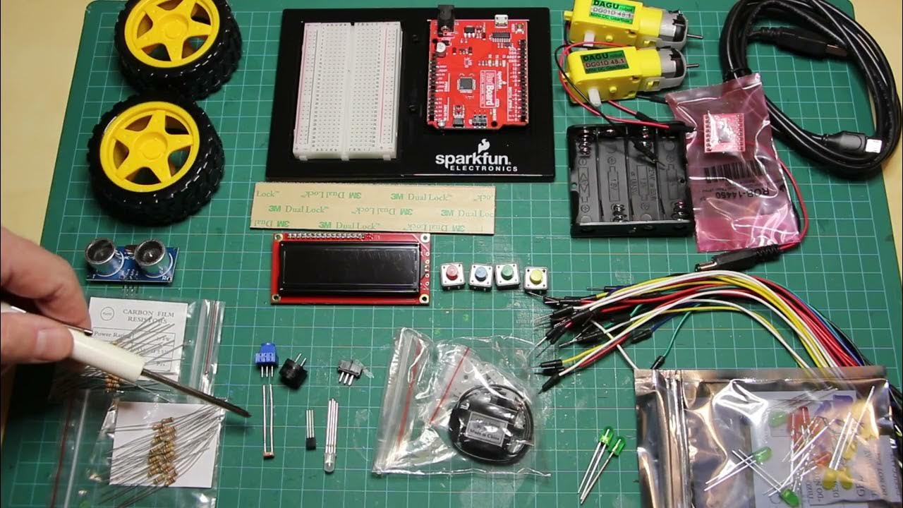 COMP 444: Unit 0: Unboxing the SparkFun Inventor's Kit (SIK) - YouTube
