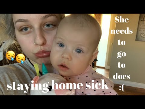 WERE BOTH SICK :( | SINGLE TEEN MOM - YouTube
