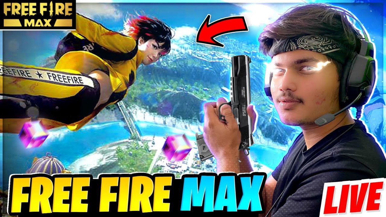 LET'S PLAY FREE FIRE MAX LIVE || NEW BEMUDA MAX MAP & UPCOMING EVENTS ...