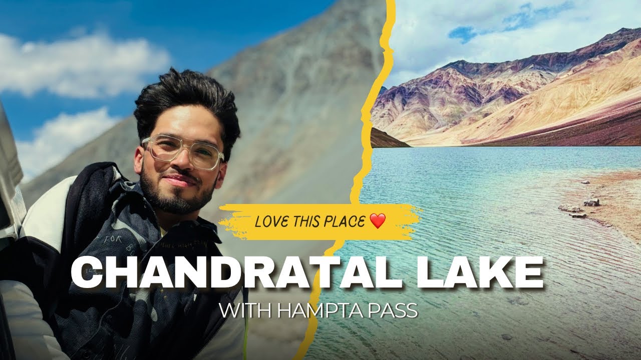 Chandratal - Most beautiful lake in spiti valley - YouTube