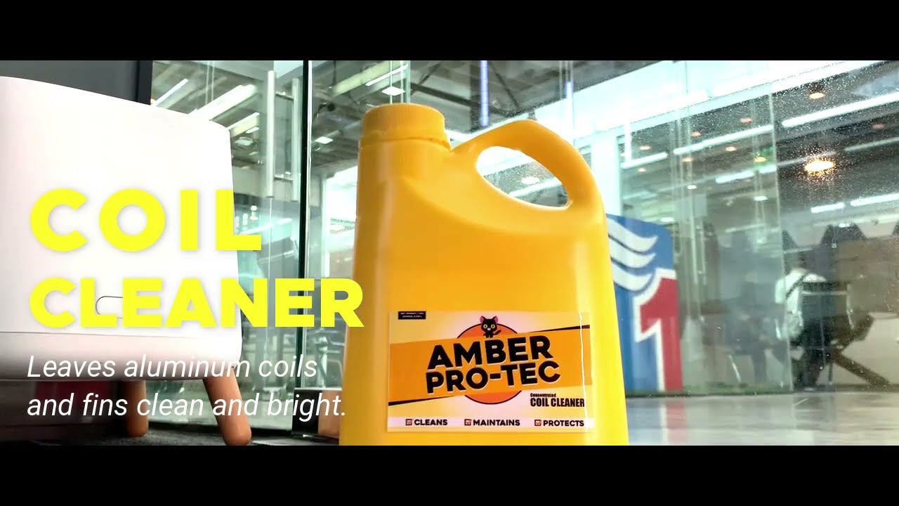 Experience a new kind of clean with Amber Pro-Tec Coil Cleaner! - YouTube