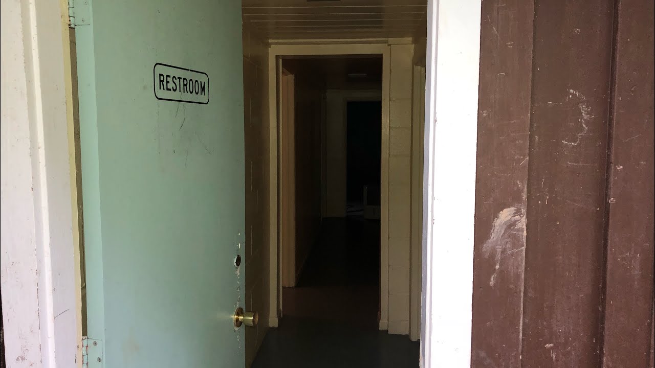 Day 173 - Scary Bathroom in the Woods - YouTube