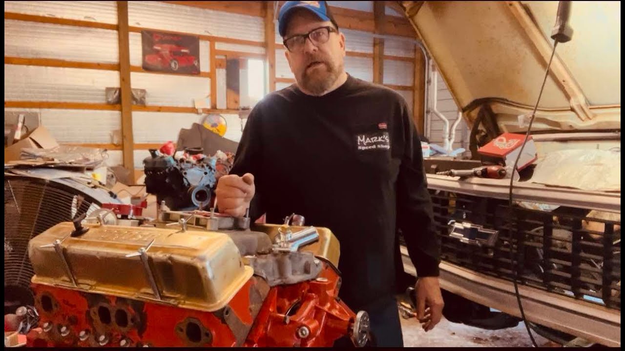 Finishing Up the 350 for the '71 C10 Gasser Project - YouTube