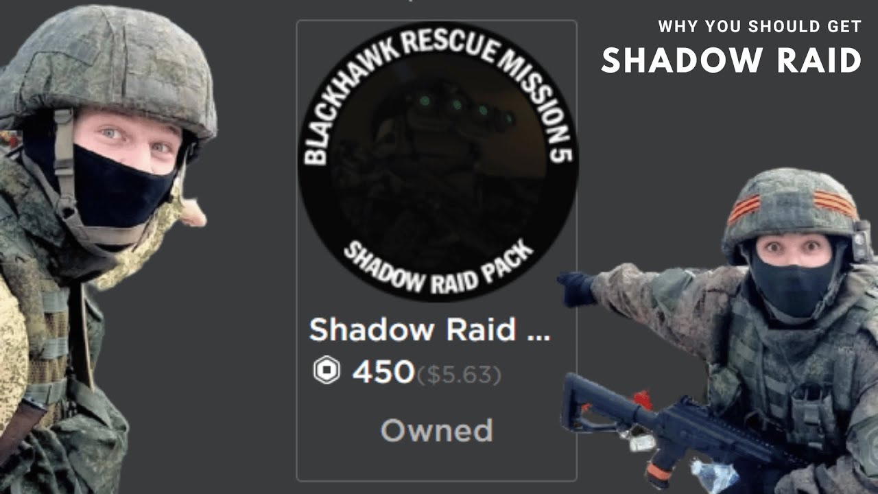 Reasons Why U should buy the Shadow Raid Gamepass || BRM5 || - YouTube