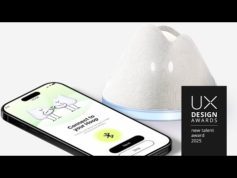 UX Design Award | New Talent 2025: HOOP – Chen Suyao, Rasikarn Suwan, Zha Yi (NABA)