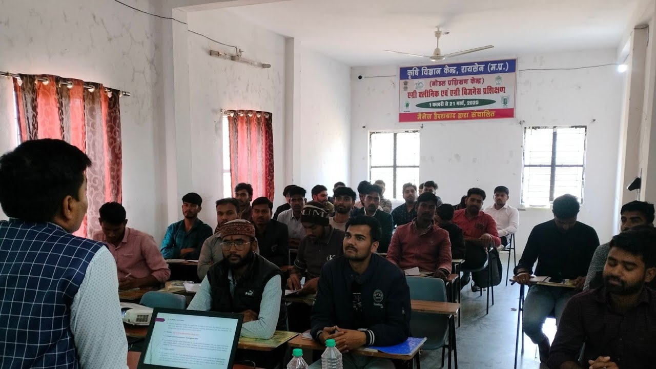 #ACABC (Agri Clinic Agri-Business Centre) training program (KVK Raisen ...