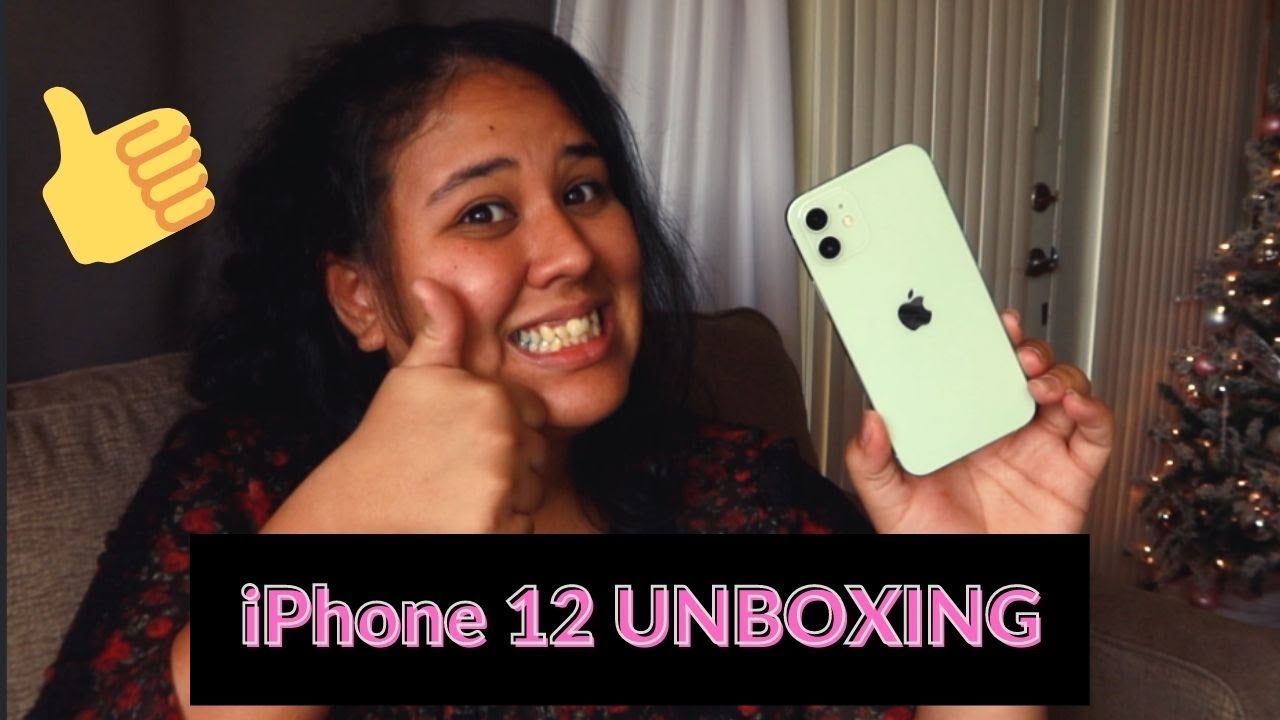 UNBOXING + SETTING UP NEW iPHONE 12! - YouTube
