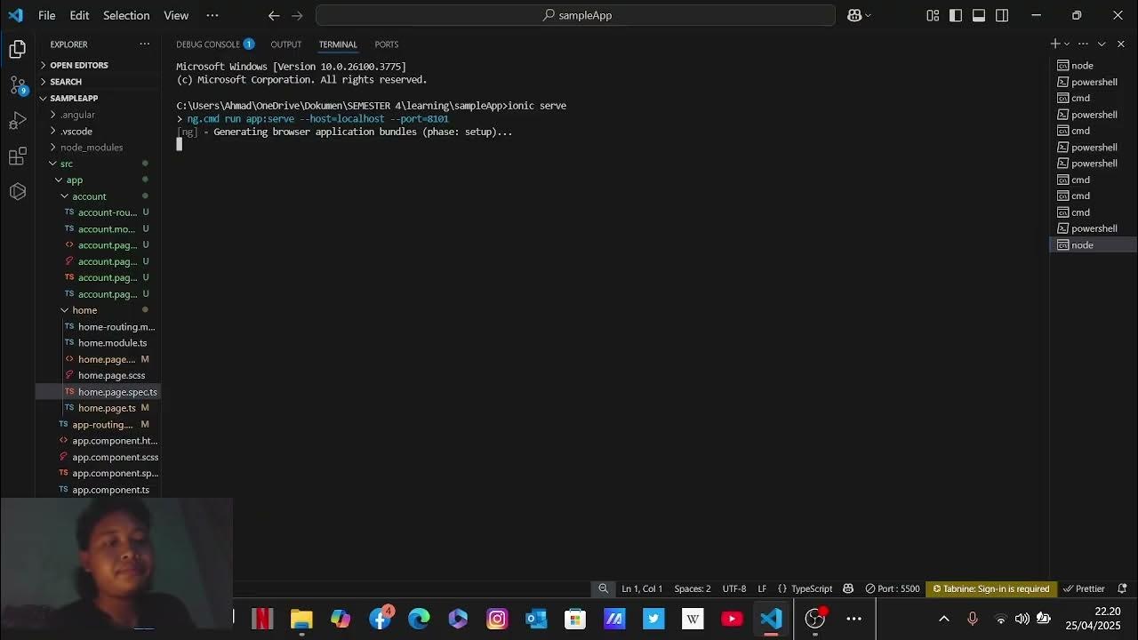 Tutorial – Dasar UI Component, Input, Output, dan LocalStorage pada Ionic. - YouTube