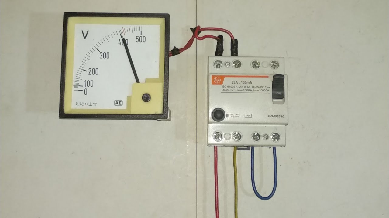 4 pole rccb without neutral 2 phase wiring|कैसे करते हैं बगैर न्यूट्रल ...