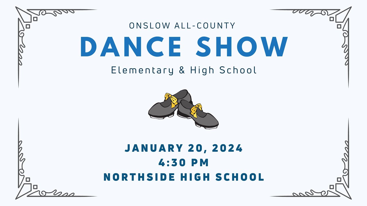 Onslow All-County Dance 2024 — Elementary & High School - YouTube