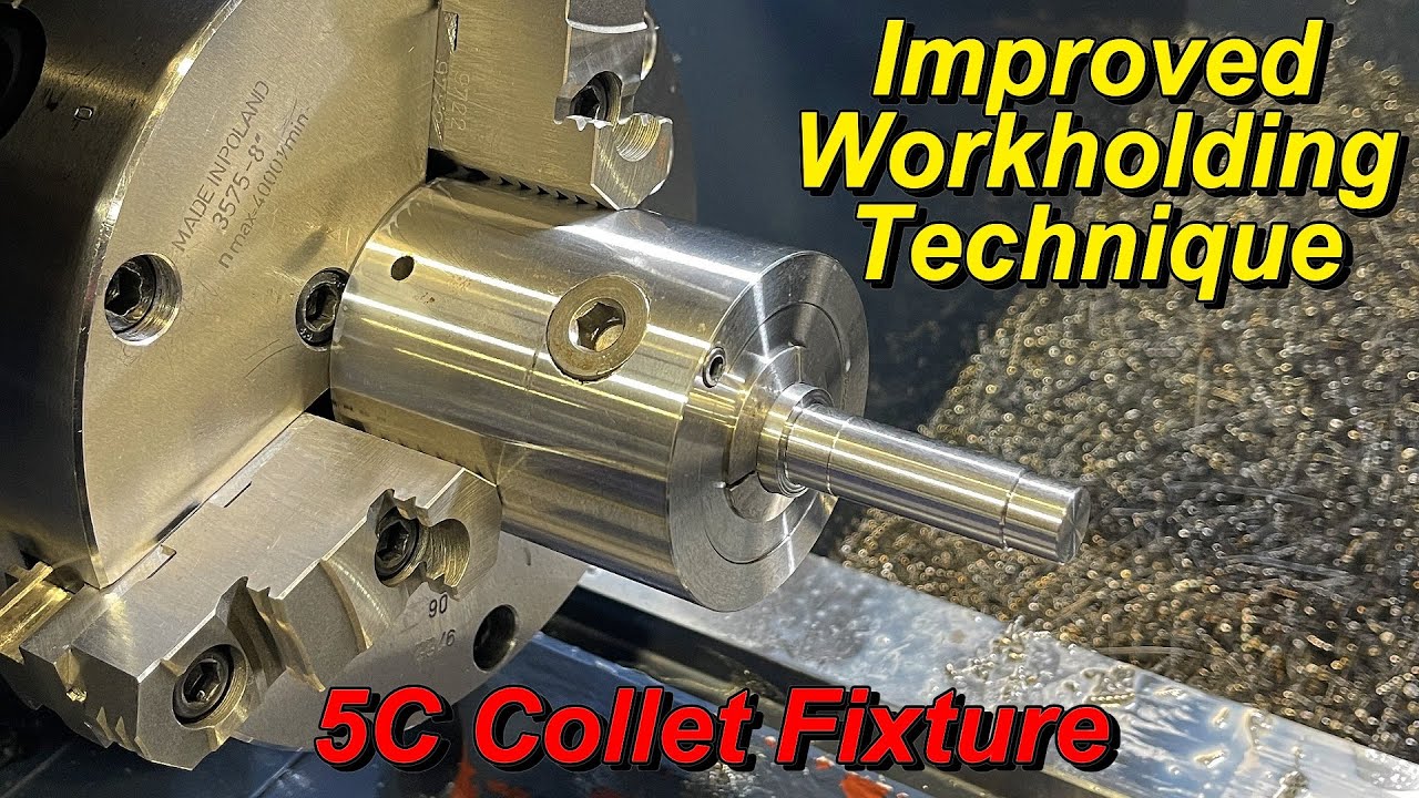 CNC Machined Pinions Modified & Improved Workholding Fixture - YouTube