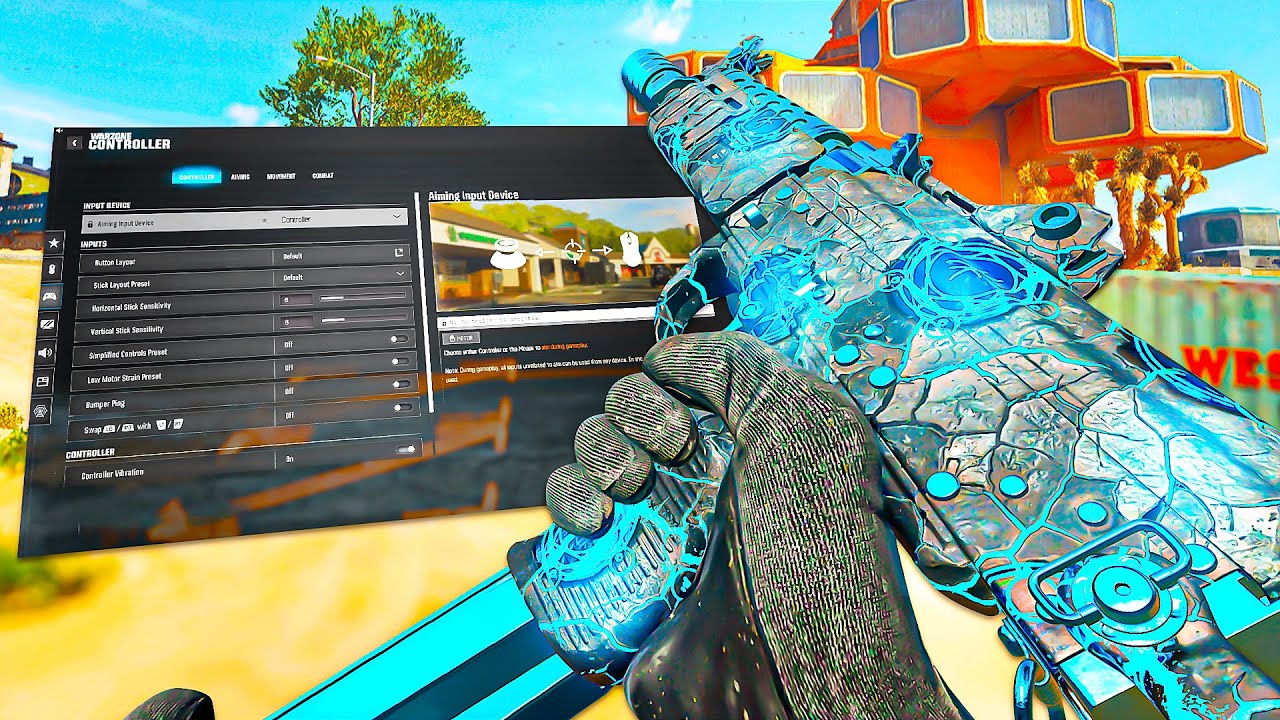 Best Loadout + Settings for Area 99 BO6 Warzone - YouTube