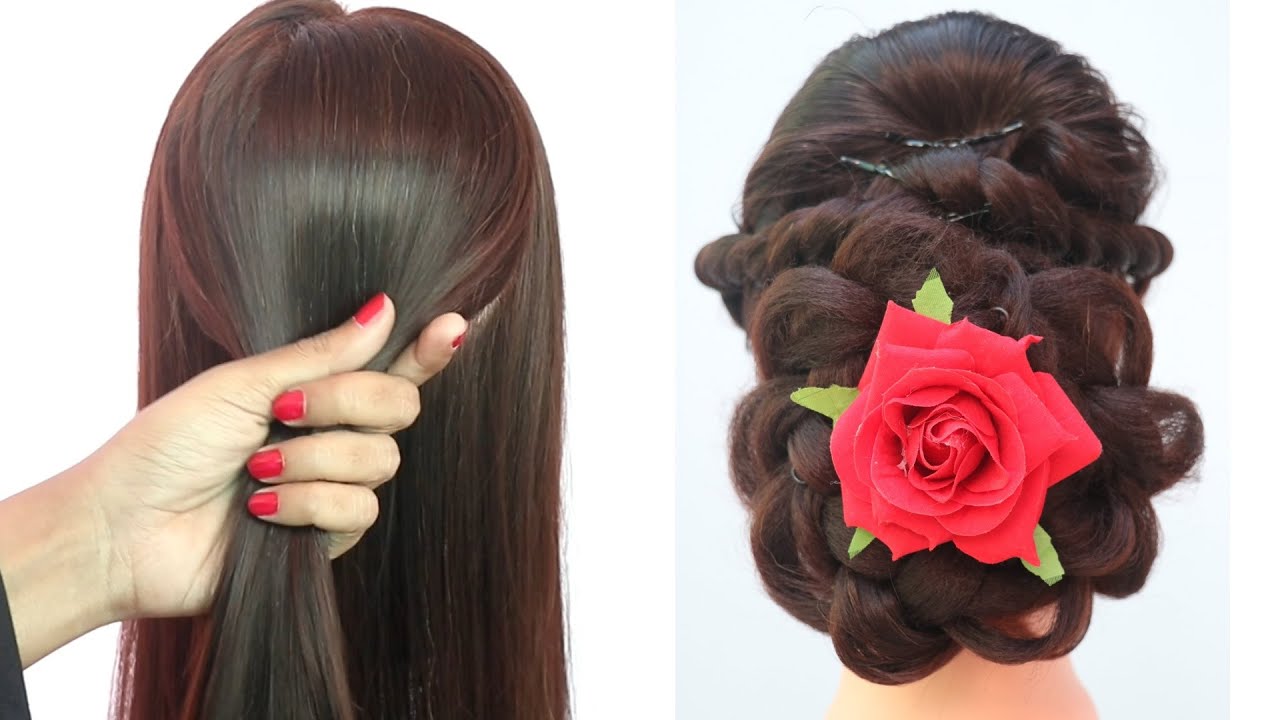 Looking Very Beautiful Juda Hair Style For Bridal #Juda Hairstyle For ...