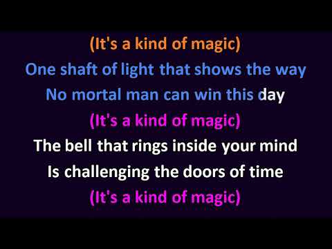 Queen - A Kind Of Magic KARAOKE